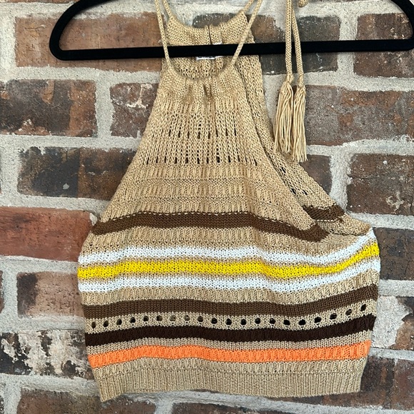 Jolie & Joy by FCT With Love | Tops | 24 Jolie Joy Crochet Top Halter ...